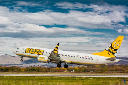FOTO: BUZZ B737-8200MAX u Nišu | Avio Press