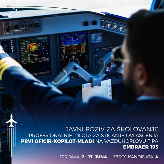 Obuka za pilote Embraera 195 | Avio Press